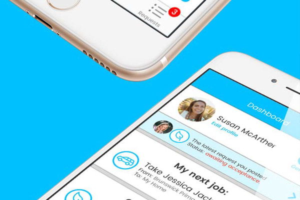 The Hug App - by Australian App Design Agency DreamWalk