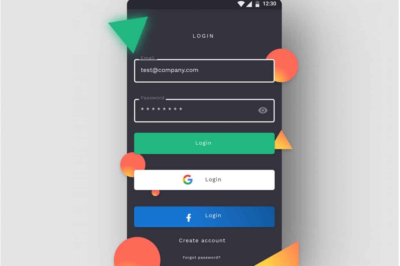App login design: Choosing the right user login option for your app