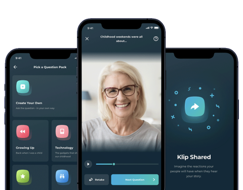 Klip, a video creation app, Case Study 2022 - DreamWalk